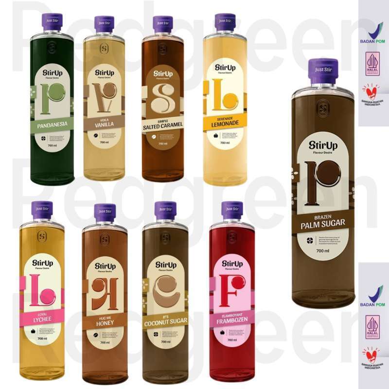 Jual Stir Up Flamboyan Frambozen Syrup Sirup Stir Up Rasa Frambosen ...