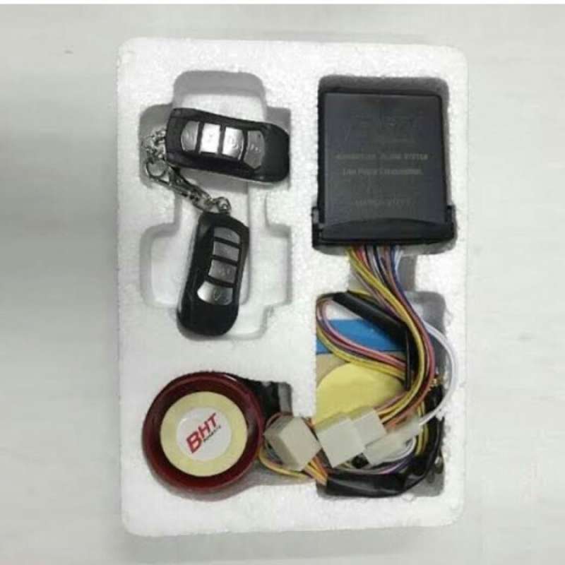 Promo Alarm Motor Dua Remote Fitur Lengkap Merk Bht Diskon 26% Di ...