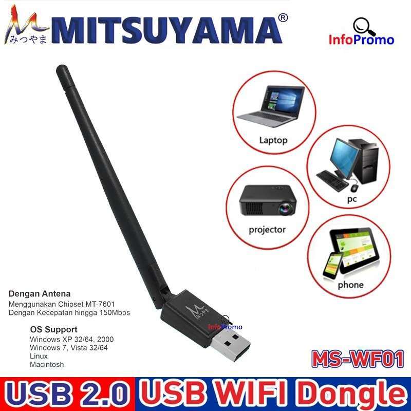 Promo Usb Wifi Dongle Stb Mitsuyama Wireless Adapter Antena Wifi Pc ...