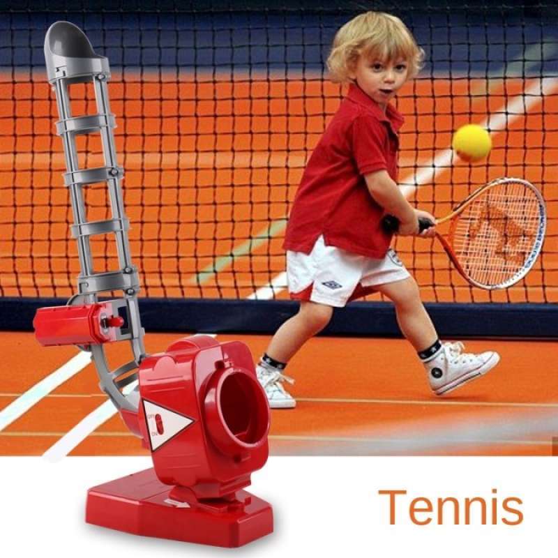 Promo Promo - 2 In 1 Kids Automatic Tennis Ball Machine - Alat Pelontar ...