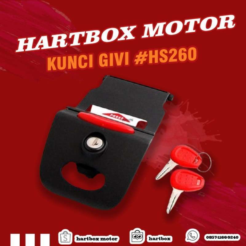 Promo Kunci Box Givi Hs260 #hs260 Kunci E34 E43ntl E43adv E45 Kappa Kmi Diskon 33% Di Seller ...