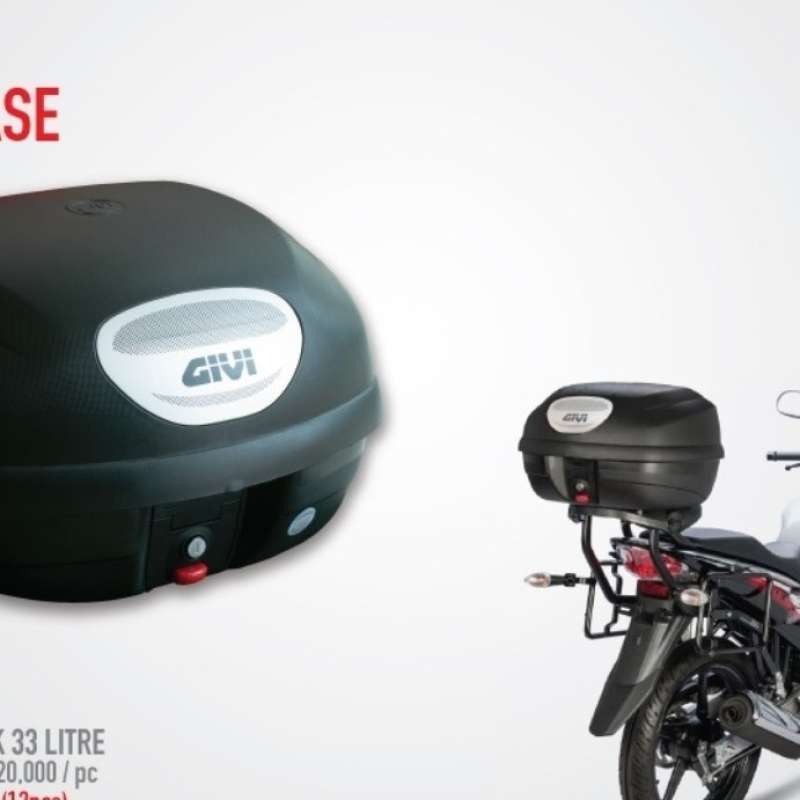 Promo Box Givi E 33 E33 E33nx Point Hitam Doff Mika Silver Tanpa Lampu Diskon 33% Di Seller Desa ...