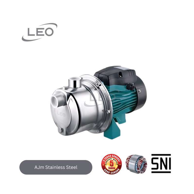Promo Leo Pump Indonesia Pompa Air Semi Jet Stainless Steel Ajm 30 S ...
