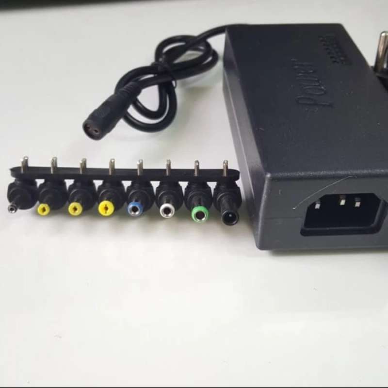Promo 100% Produk Ori Adaptor Charger Universal Laptop Notebook 8 In 1 ...
