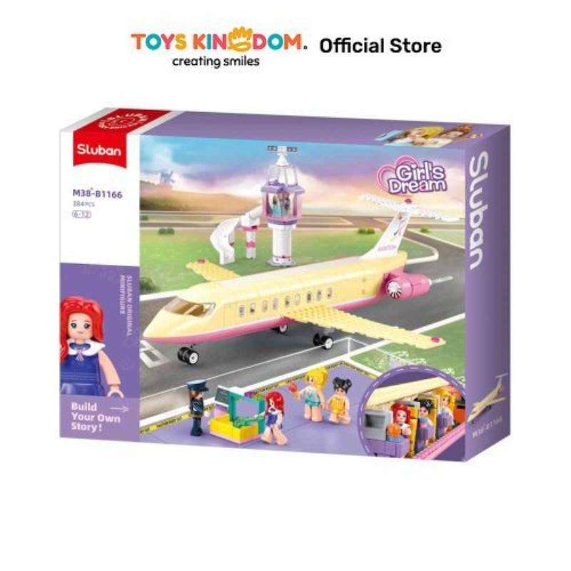 Jual Toys Kingdom Sluban Set 384 Pcs Luxurious Plane Di Seller Toys ...
