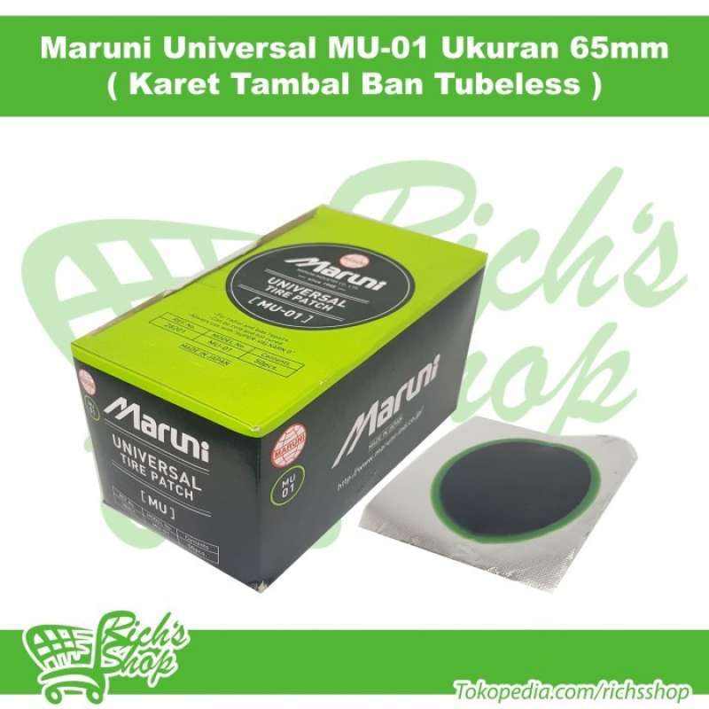 Promo Karet Tambal Tip Top Maruni Universal Gut-01 Box Isi 50pcs Diskon ...