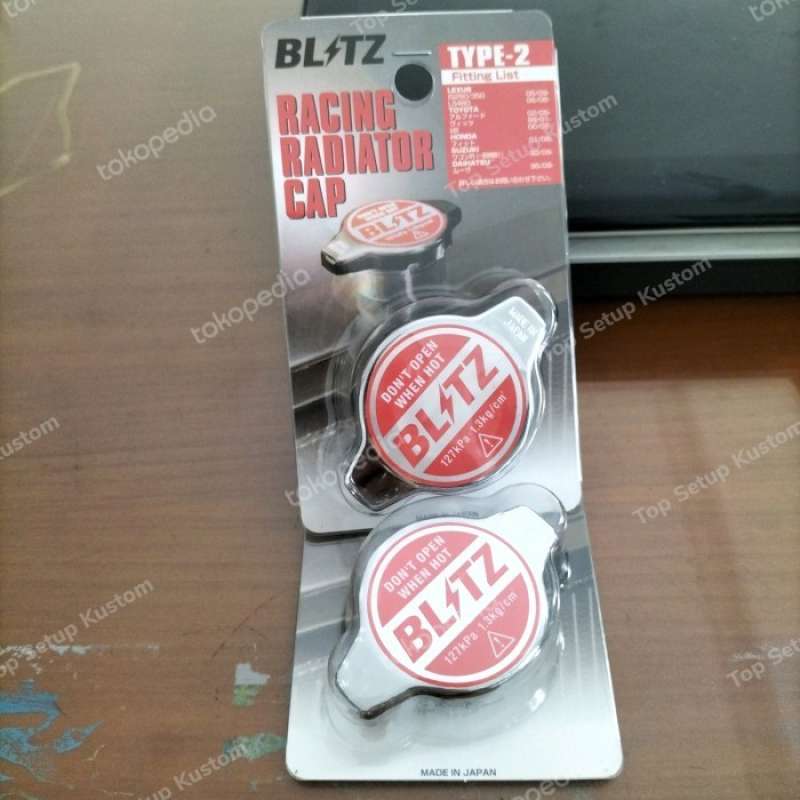 Promo Blitz Radiator Cap Type-2 1.3kg/cm Gen 10 Diskon 18% Di Seller Toplets Shop - Cengkareng ...