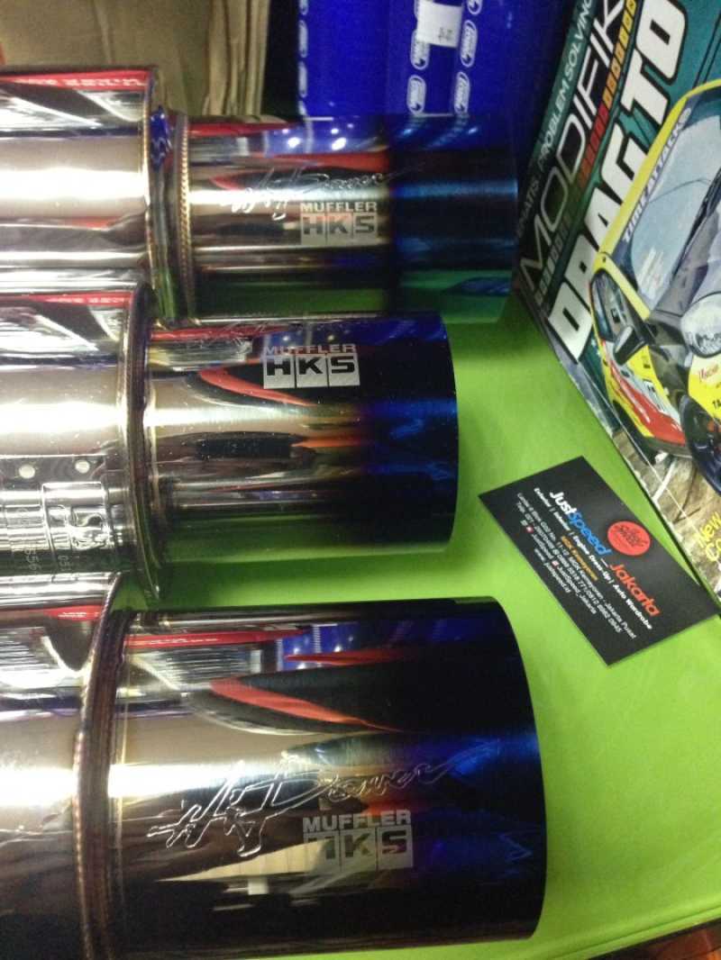 Promo Hks Hi Power Exhaust Muffler Jasma Rainbow Size M Diskon 7% Di ...