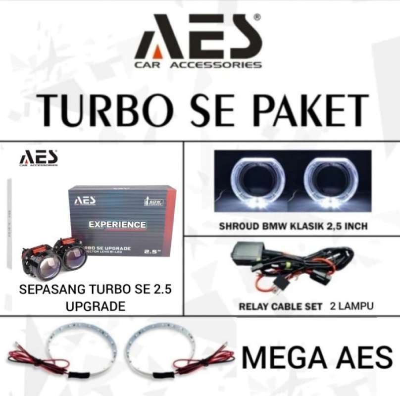 Promo Biled Aes Se 2.5 Inchi Tbs Wst Gen 3 - Sepasang - Paket Sepasang ...