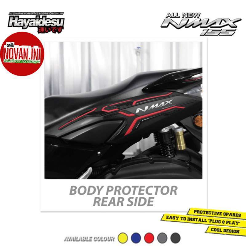 Promo Yamaha Nmax (2020-2022) Body Protector Rear Side Cover-hayaidesu ...