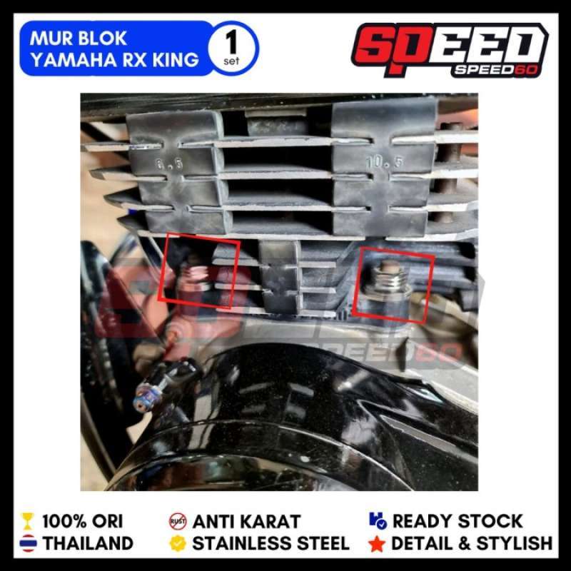 Promo Mur Blok Head Rx King Mur Probolt Stainless King Nut Thailand ...