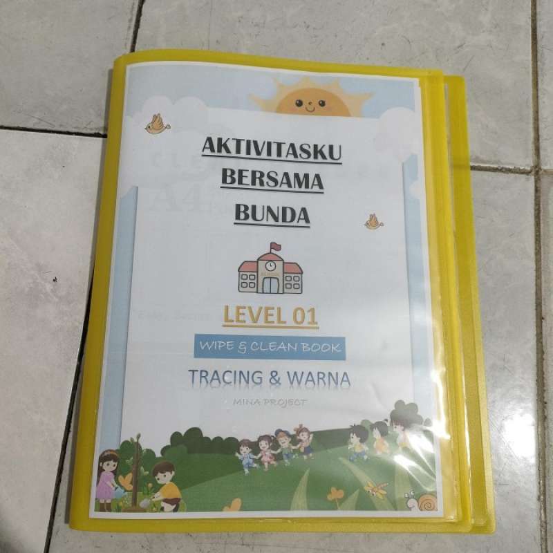 Promo Worksheet Anak Wipe & Clean / Buku Aktivitas Anak Paud Kb Tk ...