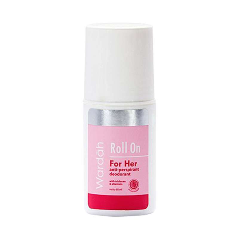 Jual Wardah Deodorant Roll On For Her 60ml Di Seller Leeviabeauty ...