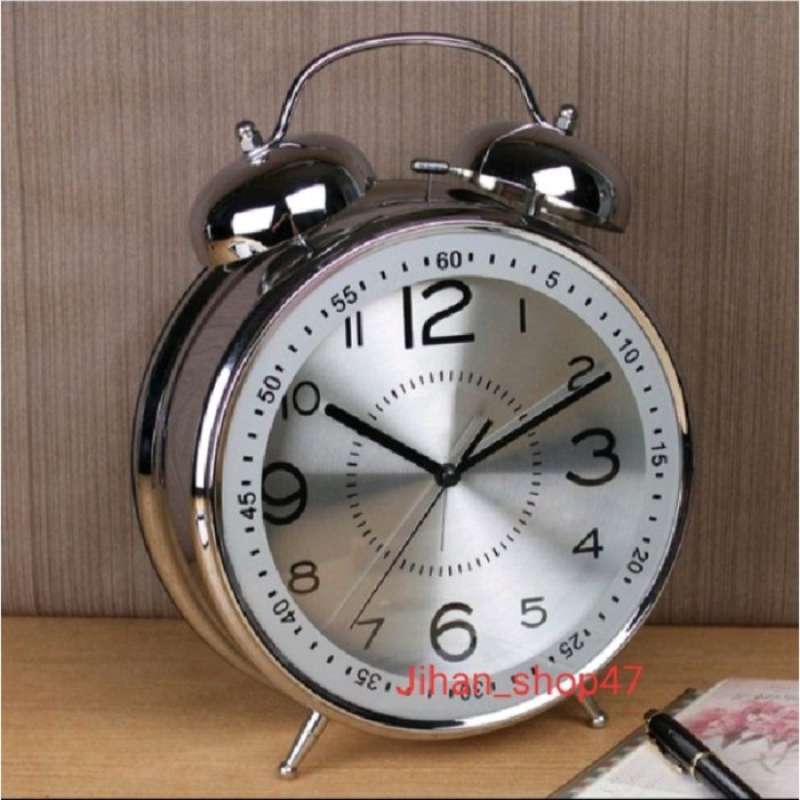 Promo Jam Beker Jam Meja Jam Weker Besi Alarm Nyaring Besar Suara ...