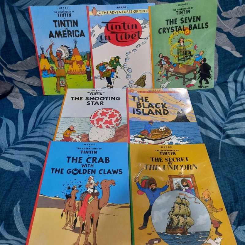 Promo Original Komik Tintin Terbitan Egmont English Comic Book Inggris ...