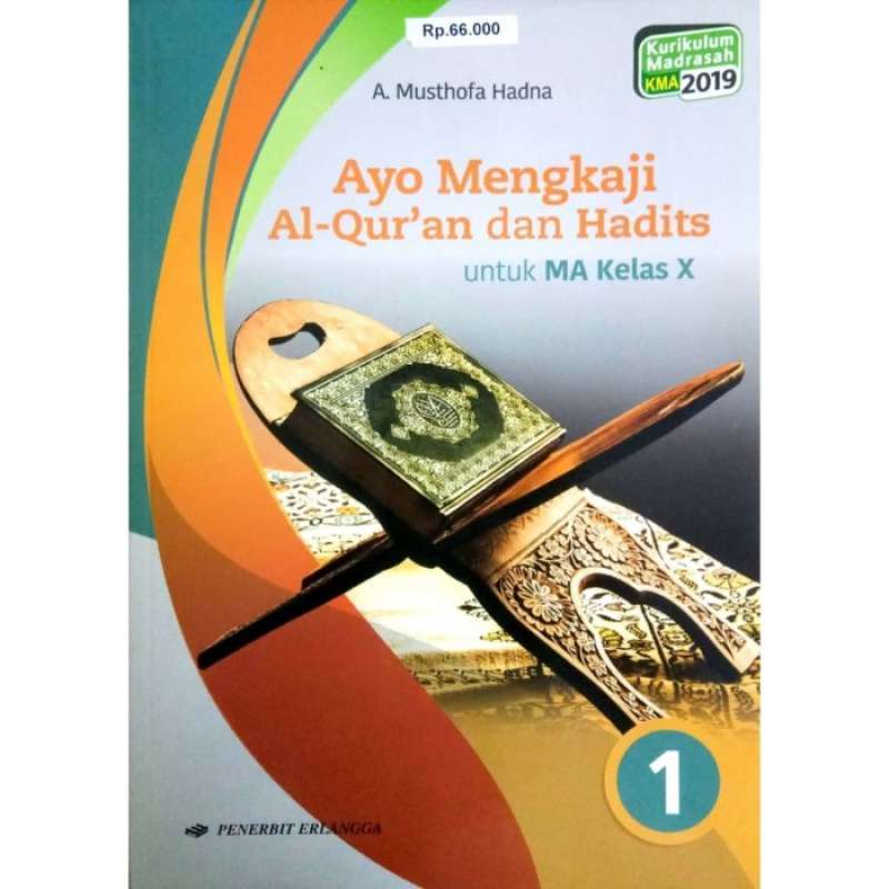 Promo Buku Pelajaran Ma Ayo Mengkaji Al-qur'an Dan Hadits Kelas 1 Kma 2019 Diskon 31% Di Seller ...