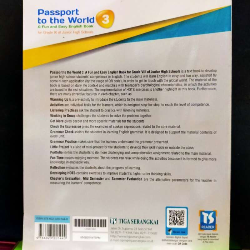 Promo Buku Passport To The World 3 For Grade Ix Of Junior High Schools ...