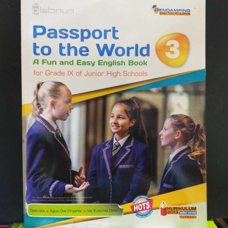 Promo Buku Passport To The World 3 For Grade Ix Of Junior High Schools ...