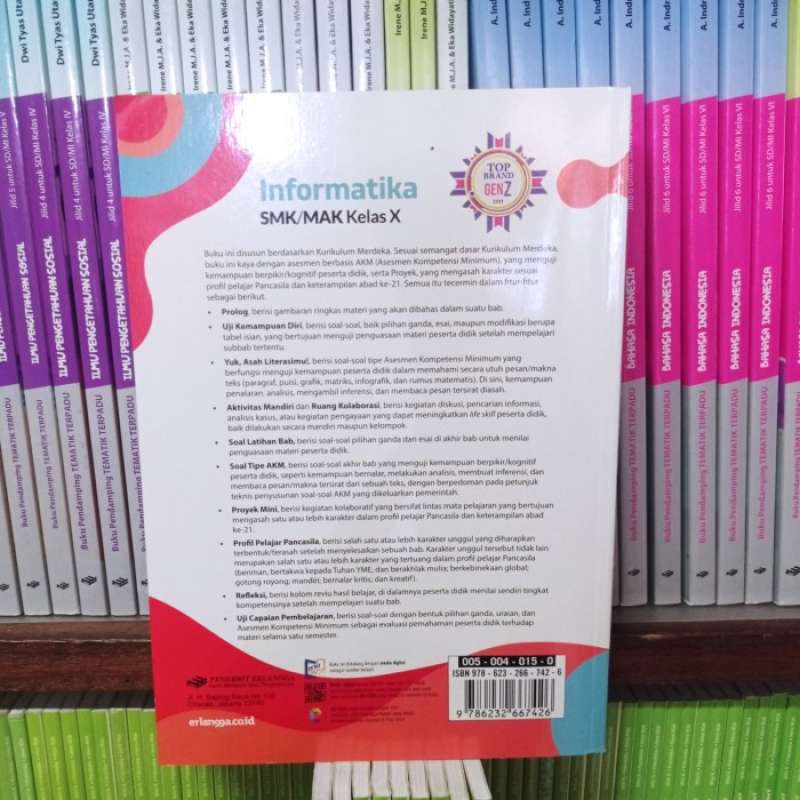 Promo Buku Informatika Kelas X Rumpun Bisnis Manajemen Smk Kurikulum Merdeka Diskon 28% Di ...
