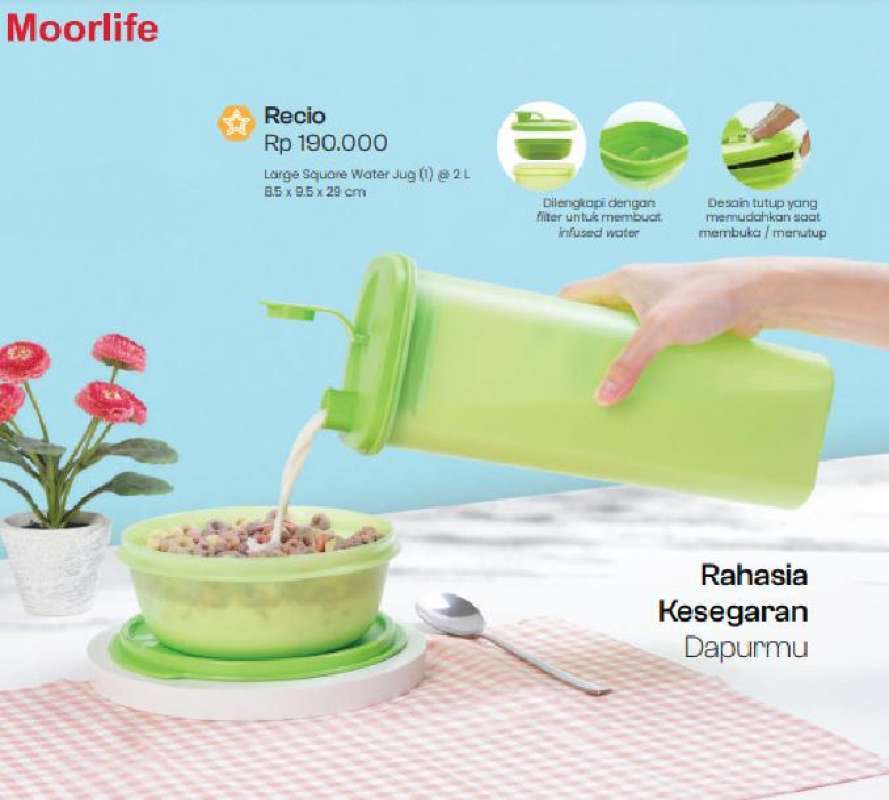 Jual Moorlife Recio / Infuse Water / Gift / Botol Minum / Hampers Di ...