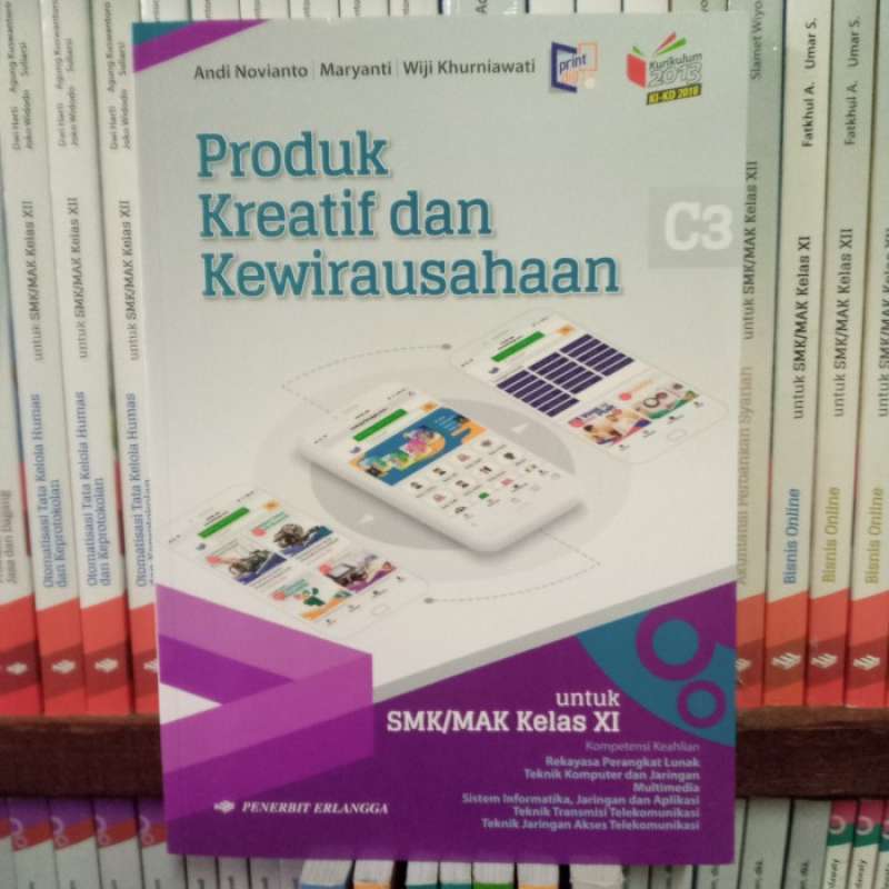 Promo Buku Produk Kreatif Dan Kewirausahaan Untuk Smk/mak Kelas 11 Ki ...