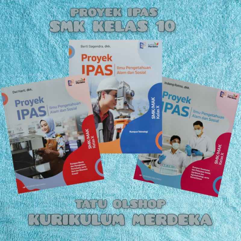 Promo Buku Proyek Ipas Smk Kelas 10 X 1 Original Penerbit Erlangga ...