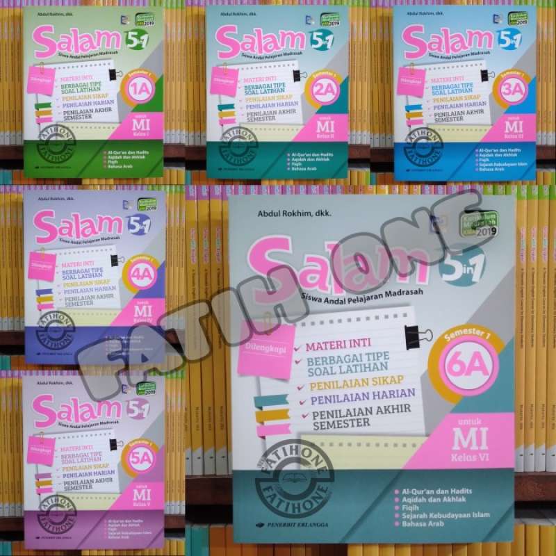 Promo Buku Salam 5in1 Mi Kelas 1 2 3 4 5 6 Jilid 1a 2a 3a 4a 5a 6a Kma ...