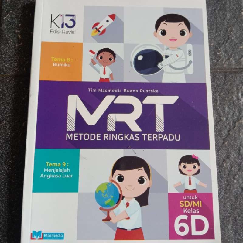 Promo Buku Mrt 6c & 6d Kelas 6 Sd Semester 2. Buku Metode Ringkas Terpadu Diskon 28% Di Seller ...