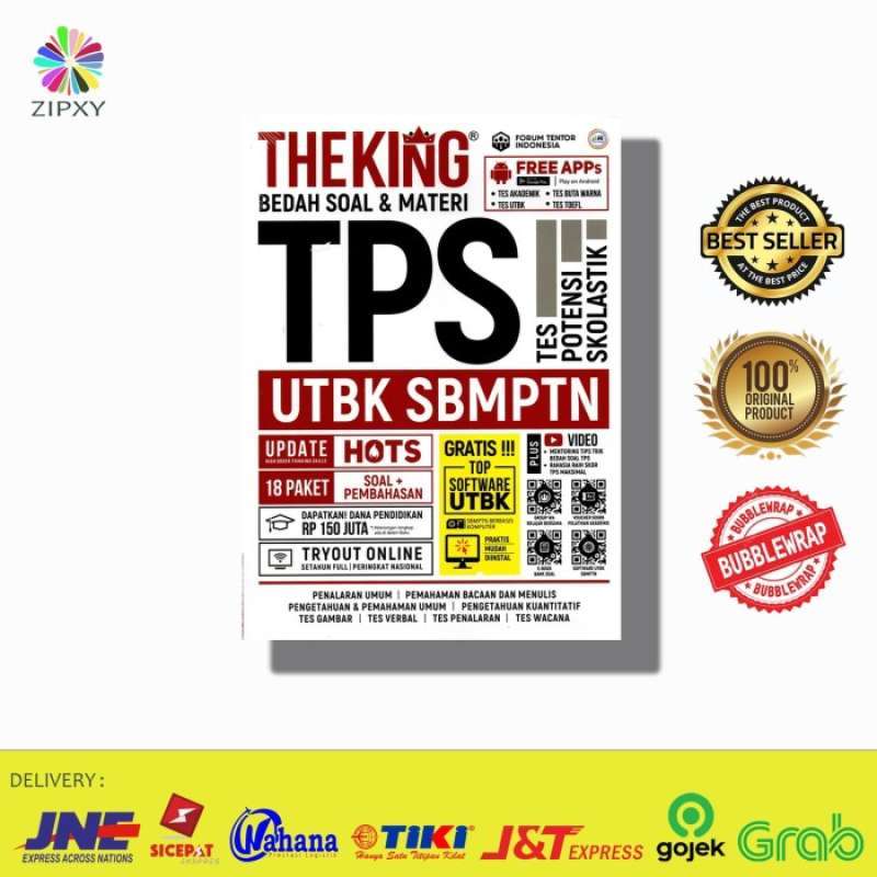 Promo Buku The King Bedah Soal Dan Materi Tps Utbk Sbmptn Soal Hots