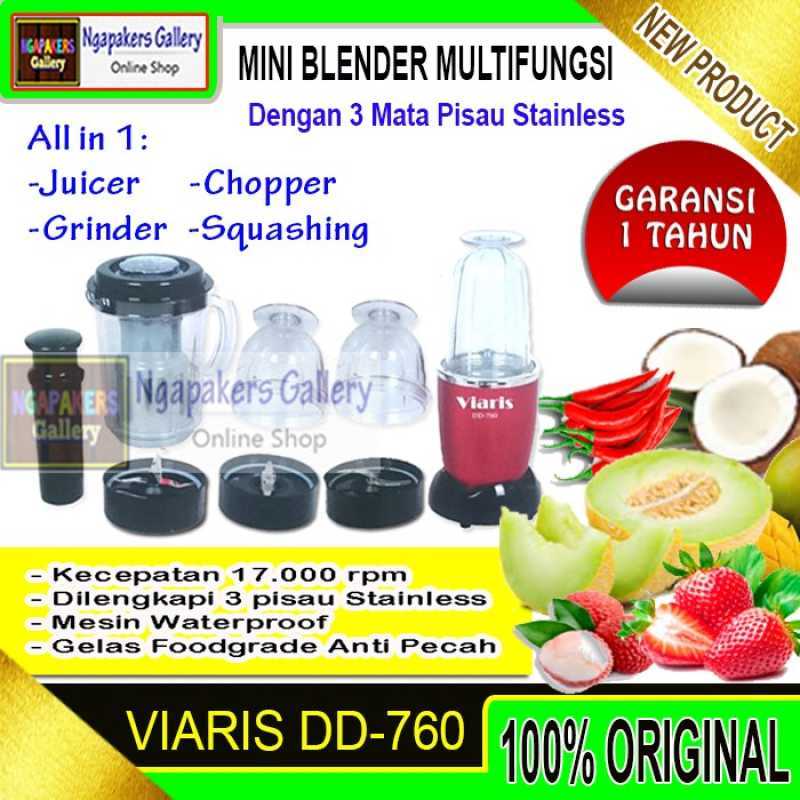 Promo Blender Mini Portable Juicer Chopper Meat Grinder Viaris Dd-760 Diskon 23% Di Seller Cuanz ...