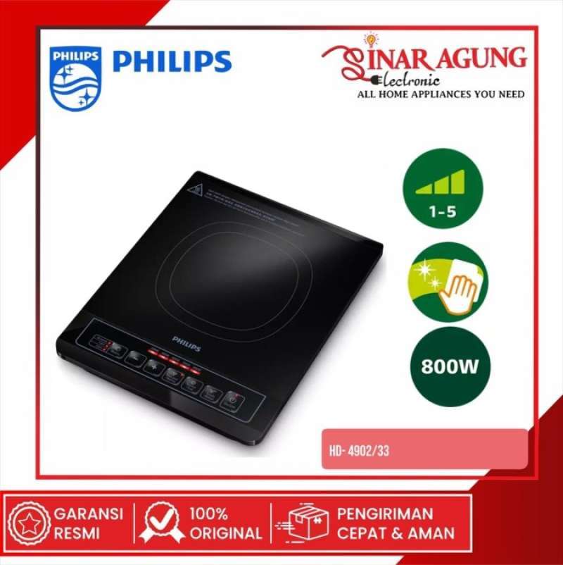 Jual Philips Induction Cooker Hd 4902 Kompor Induksi Hd4902 100% Ori Di ...