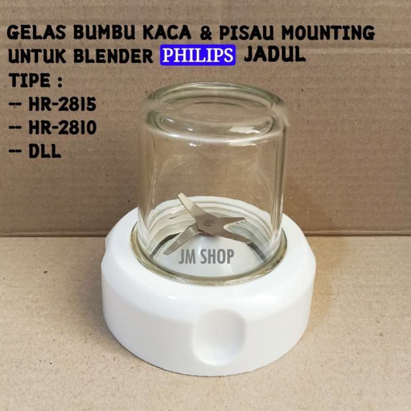 Promo Gelas Bumbu Set Blender Philips Jadul Hr-2815 Hr-2810 Diskon 23% ...