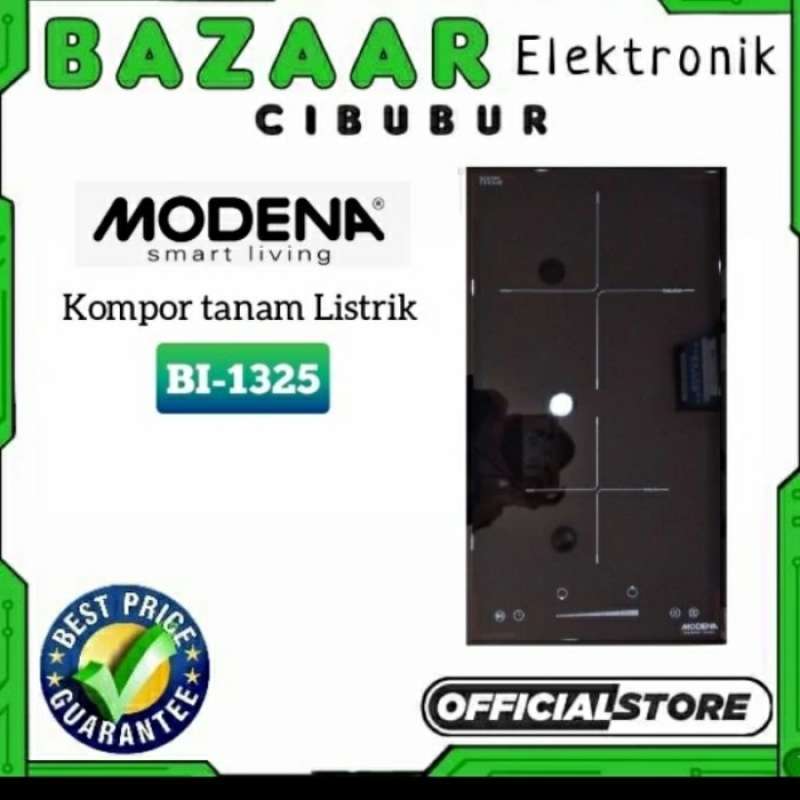 Promo Modena Kompor Listrik Tanam Induksi Bi 1325 / Bi1325 - 2 Tungku ...