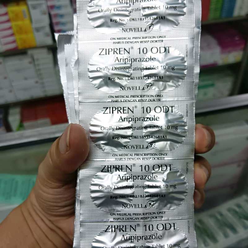 Jual Original Zipren/aripiprazole 10mg/ 1 Strip Exp 2025 Di Seller ...