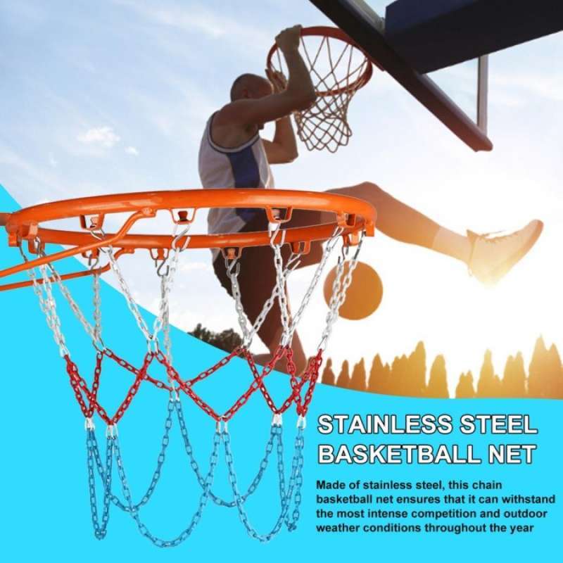 Promo Promo - Jaring Basket Rantai Besi Tebal Galvanis Basketball Net ...