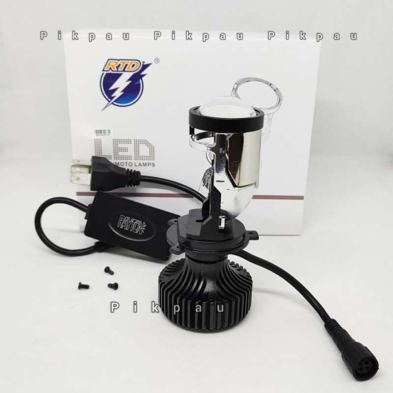 Promo Lampu Utama Led Rtd Rayton M01b + Kipas H4 Headlamp Lampu Depan ...