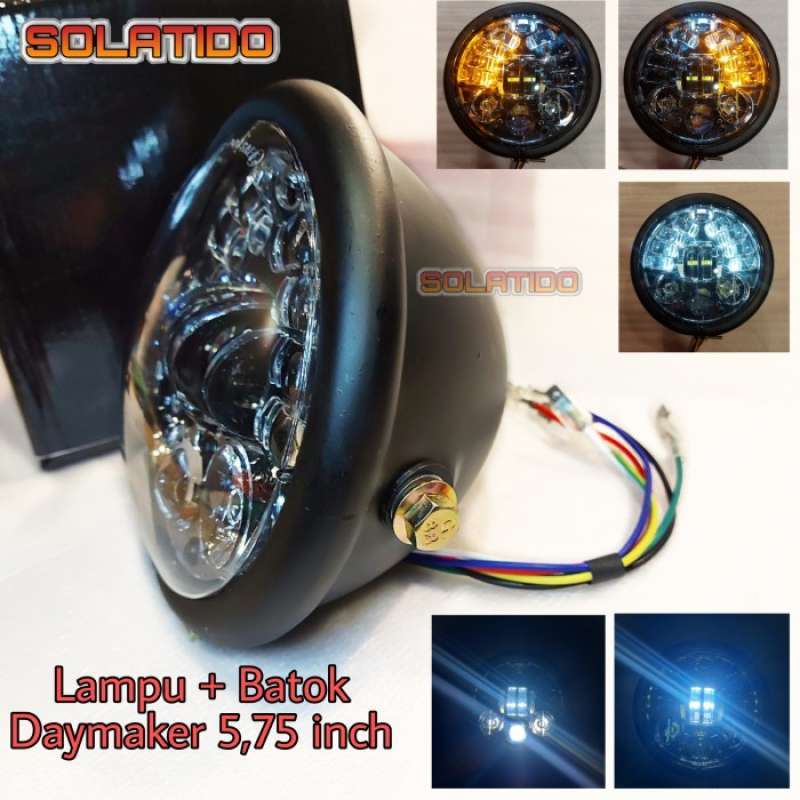 Promo Daymaker 5.75 Inch 16 Titik Led Lampu String Cobra Plus Batok 5 ...
