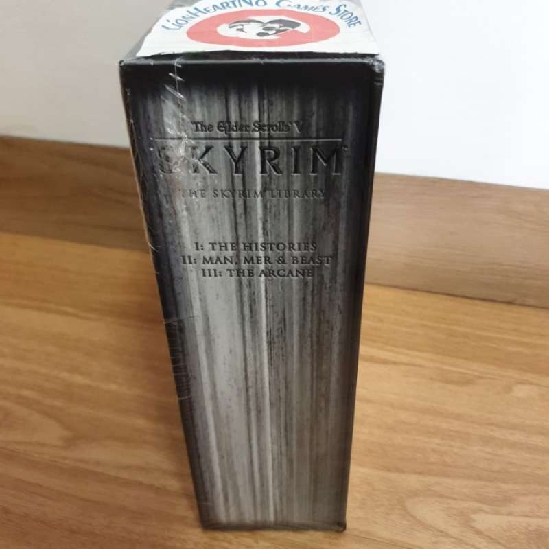 Promo Book The Elder Scrolls V Skyrim Library Volumes I, Ii & Iii Box ...