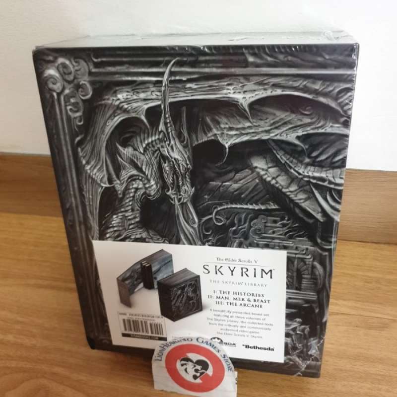 Promo Book The Elder Scrolls V Skyrim Library Volumes I, Ii & Iii Box ...