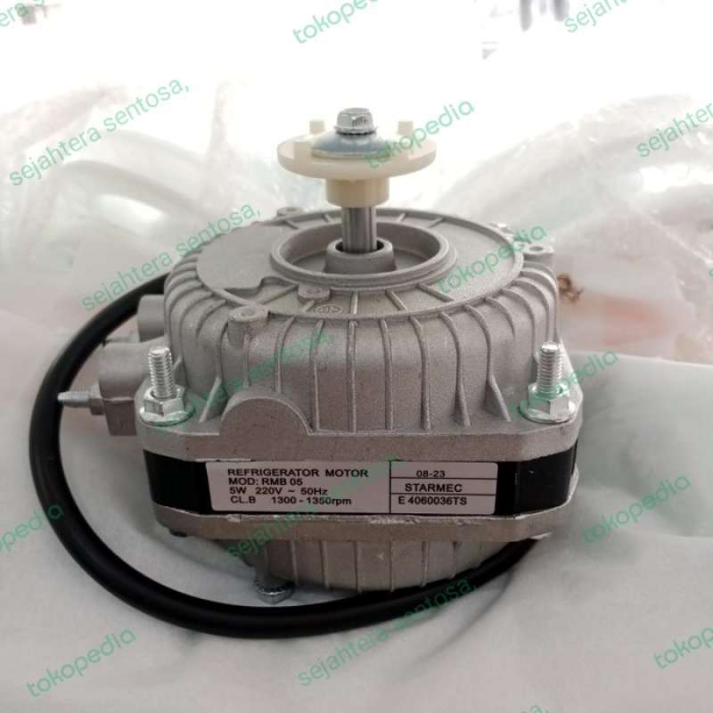 Promo Fan Motor Kondensor Mrek Starmec Kulkas/showcase 18 Watt,10 Watt ...