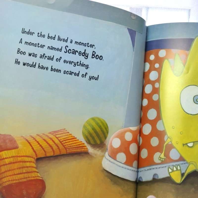 Promo Scaredy Boo / Buku Cerita Anak /kids Bedtime Stories/monster ...