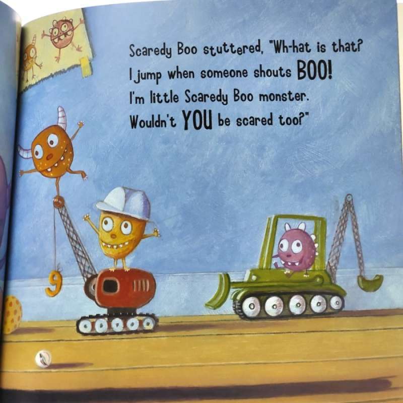 Promo Scaredy Boo / Buku Cerita Anak /kids Bedtime Stories/monster ...