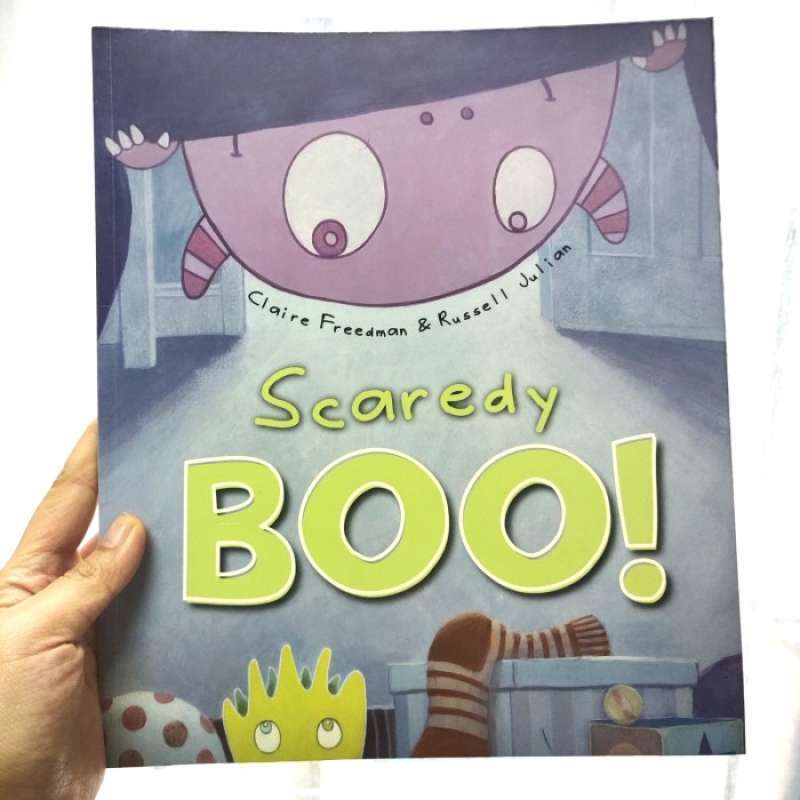 Promo Scaredy Boo / Buku Cerita Anak /kids Bedtime Stories/monster ...