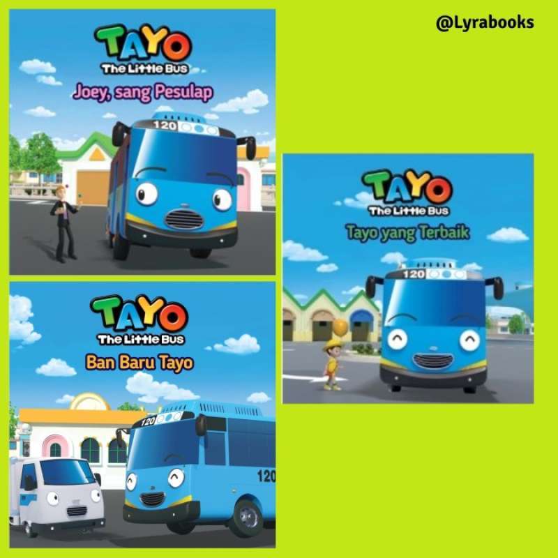 Promo Serial Tayo The Little Bus - Buku Cerita Anak Tayo Si Bus Kecil ...