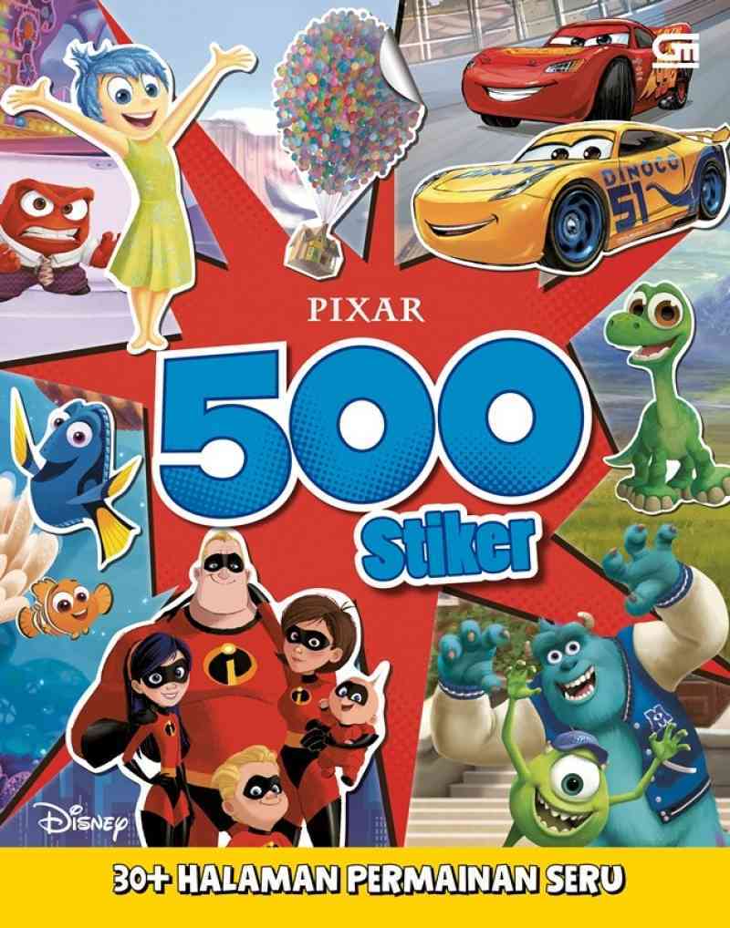 Promo Disney Pixar - 500 Stiker Diskon 29% Di Seller Huka Shop - Kebon ...