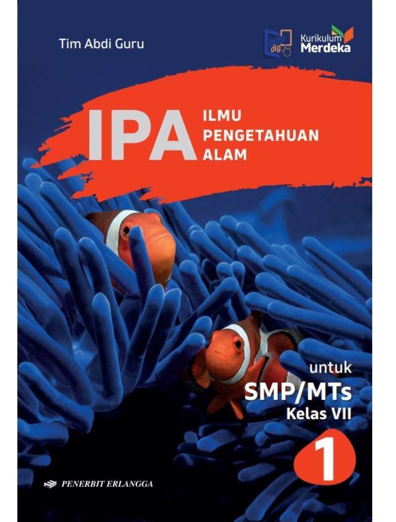 Jual Buku Ilmu Pengetahuan Alam Ipa Smp Mts Kelas 7 Revisi Tim Abdi Guru Kurikulum Merdeka Di ...