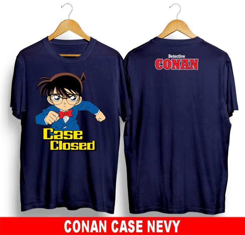 Jual Kaos Detective Conan Fun Corner Detective Conan Cotton 24s Conan ...