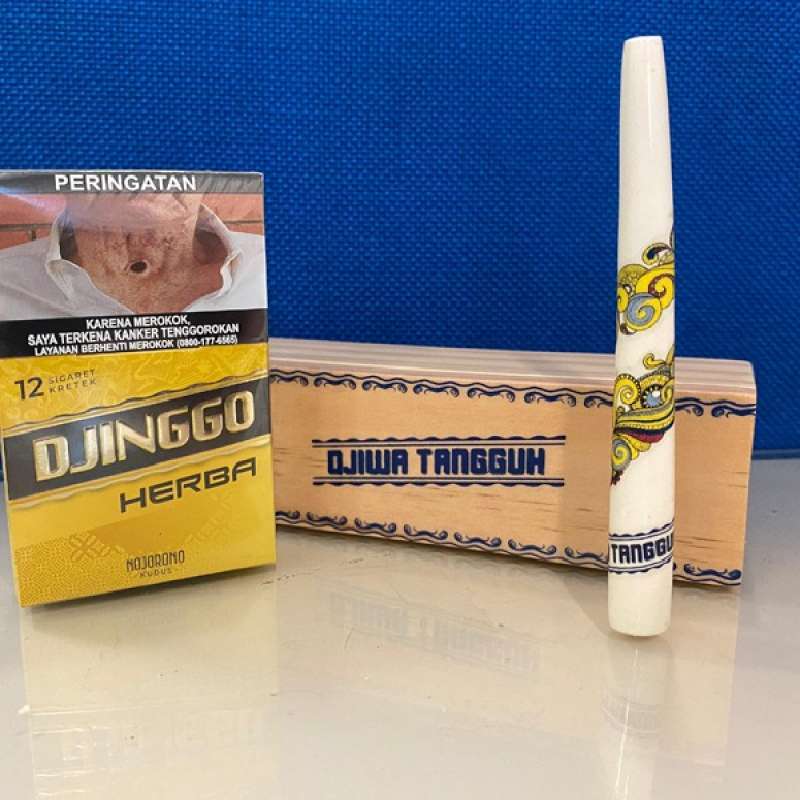 Promo Djinggo Herba - 12 Batang Kretek Rokok Herbal Diskon 8% Di Seller ...