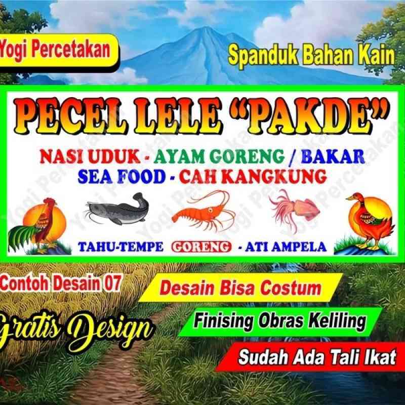 Jual Cetak Spanduk Bahan Kain Pecel Lele Di Seller Noelle - Cengkareng ... Jual Cetak Spanduk Bahan Kain Pecel Lele Di Seller Noelle - Cengkareng ...