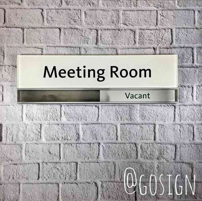 Jual Meeting Room Sign / Tanda Ruang Meeting Acrylic Murah Di Seller ...